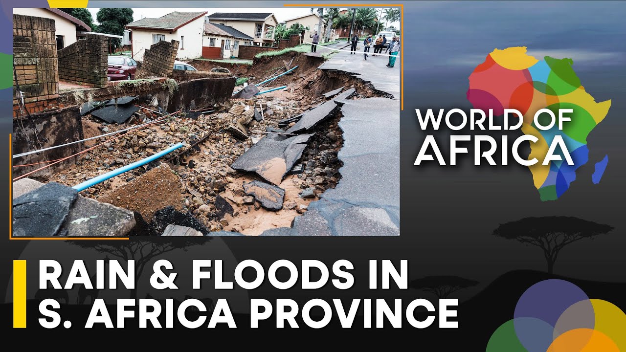 Floods in South Africa, DR Congo as river swells to record levels ...