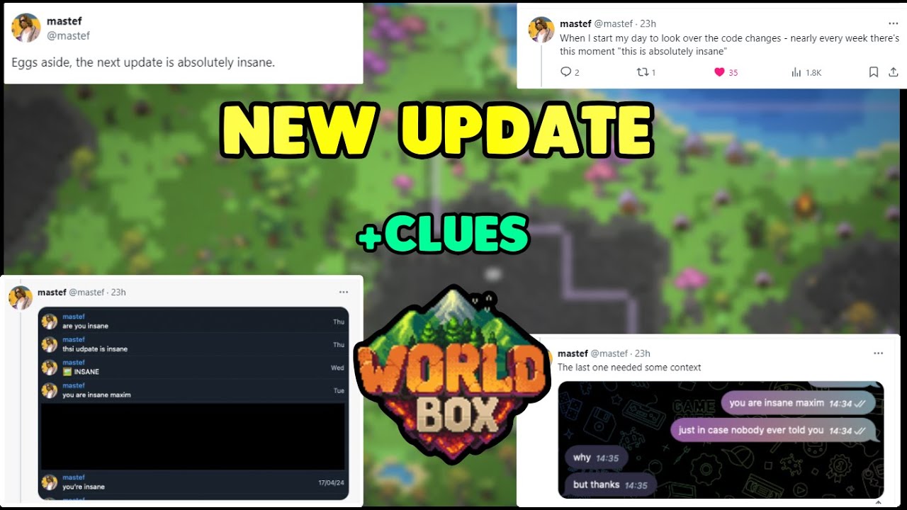 WorldBox Update: Mastef Stuns Us With New Revelations! - YouTube