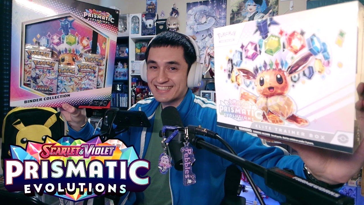 Opening Every Prismatic Evolutions Product! - Pokémon Card Opening ...