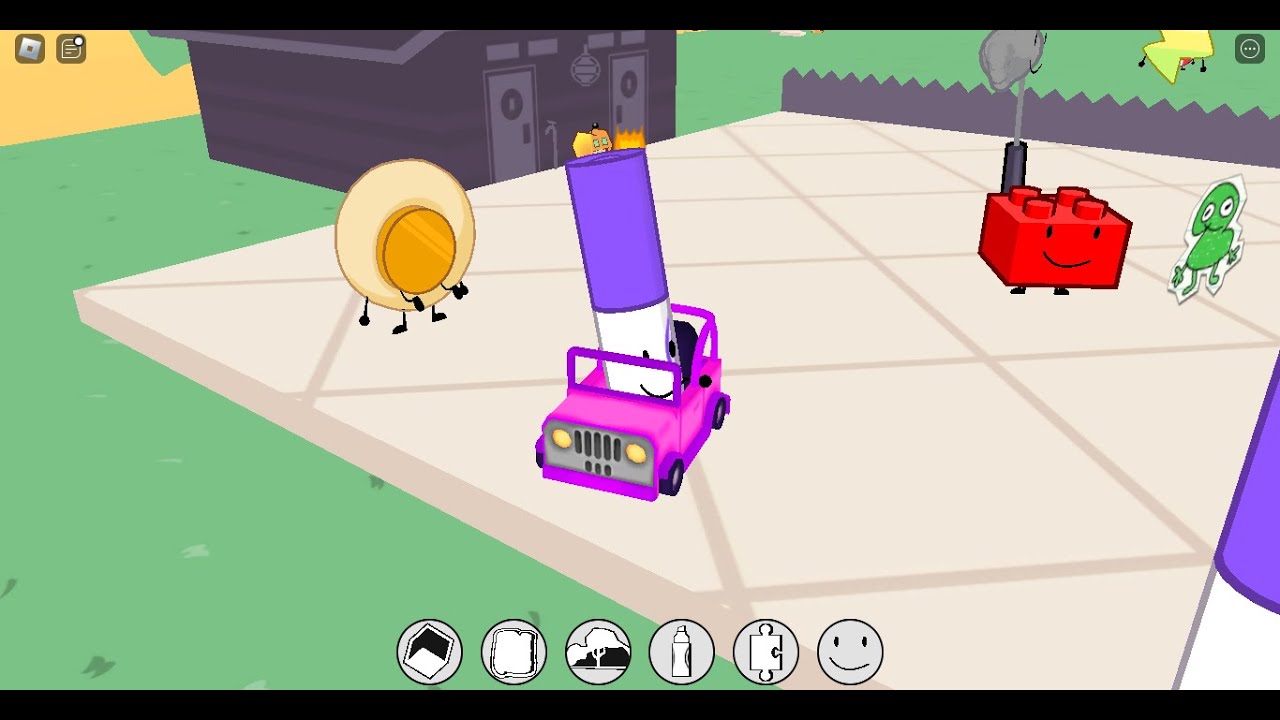BFDI: World of Goiky Car Marker VR - YouTube