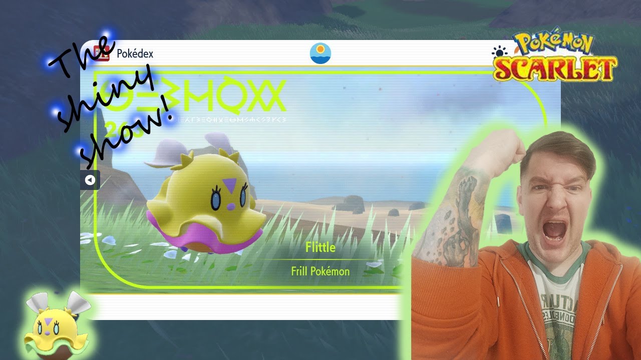 Shiny Flittle. Pokémon Scarlet - YouTube
