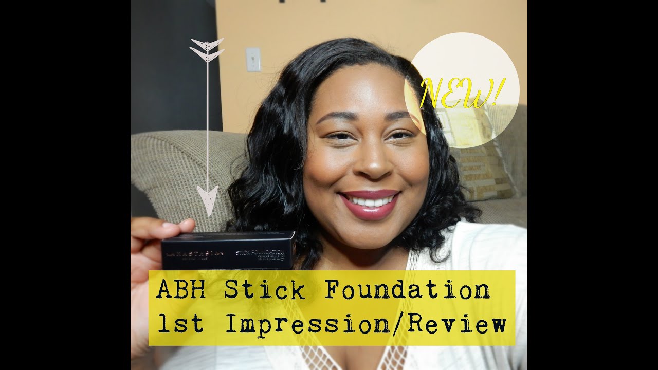 *New* ABH Stick Foundation: 1st Impressions & Review - YouTube