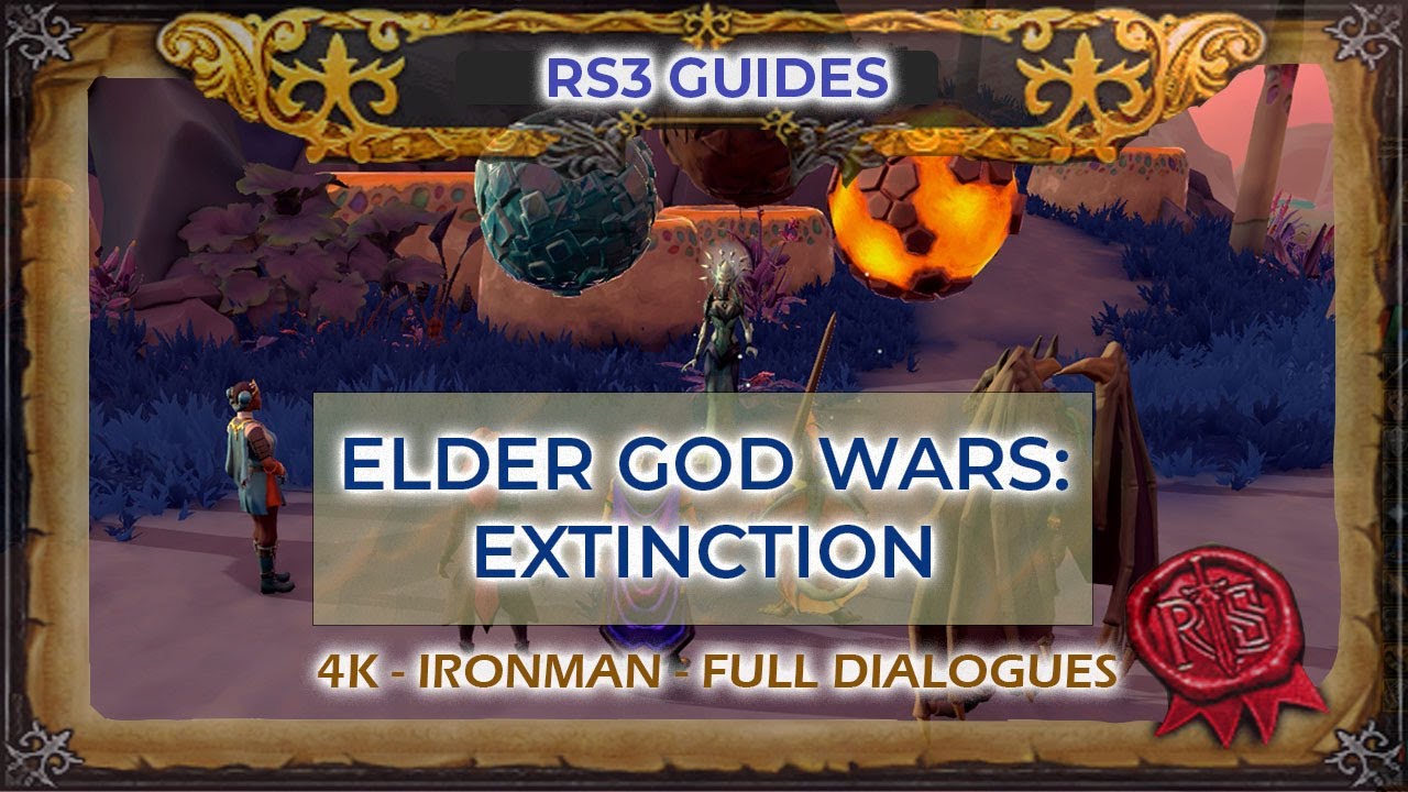 RS3: Extinction - Elder God Wars Quest Guide | 4K | Full Dialogues ...