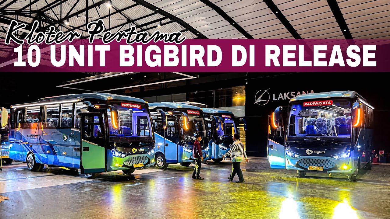 BIG BIRD - 20 UNIT DI RELEASE 2 KALI‼️ Sepcial Medium Bus Pintu Tengah ...
