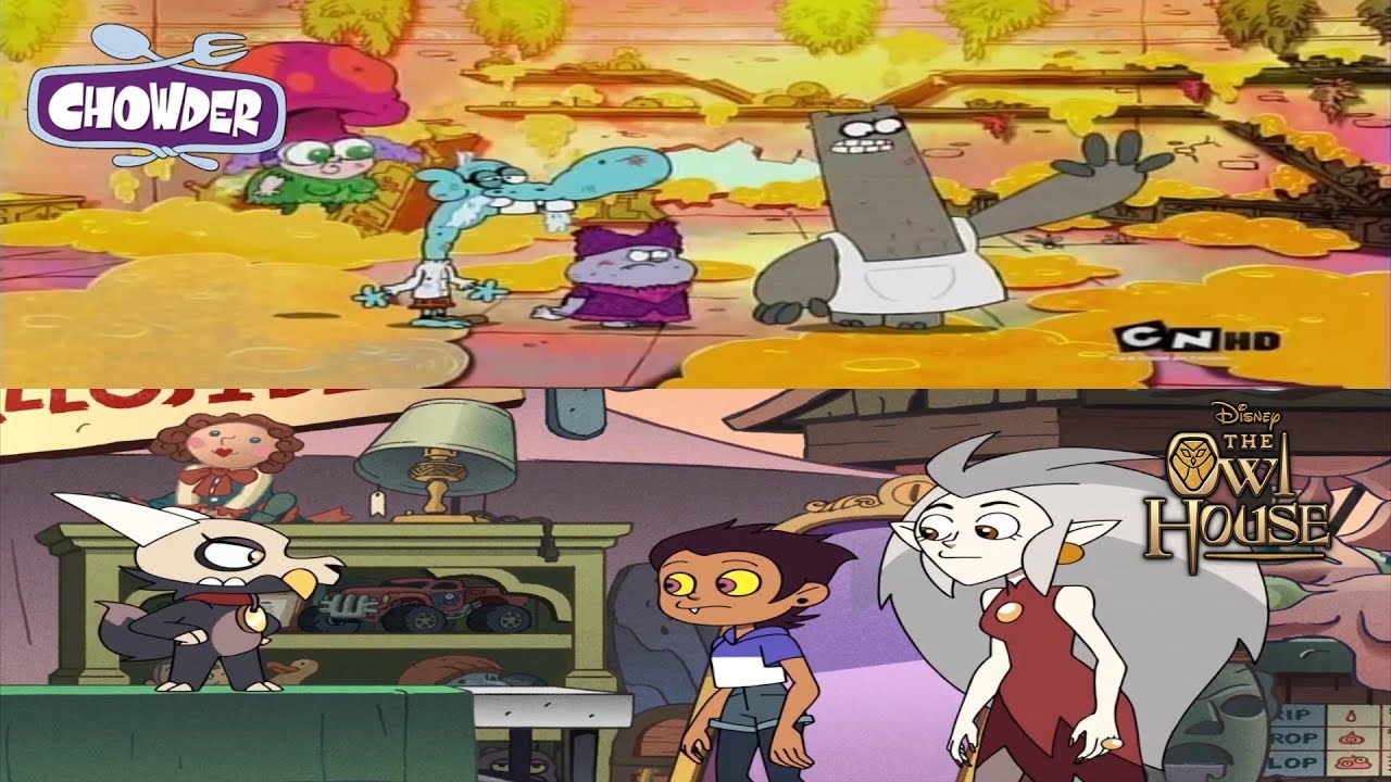 Chowder and The Owl House: Body Swap - YouTube