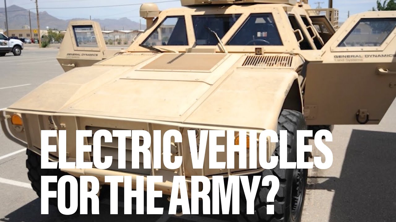 The Army's path to an electric vehicle - YouTube