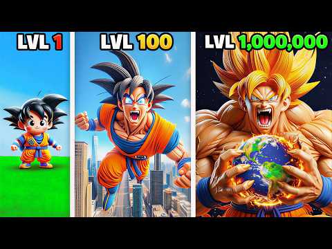 Level 1 to 1,000,000 GOKU In GTA 5!