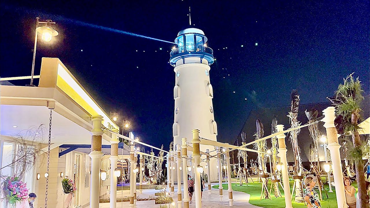 PIK 2 LAND's End Idyllic Seaside Escape Opening Evening Night WALKING ...