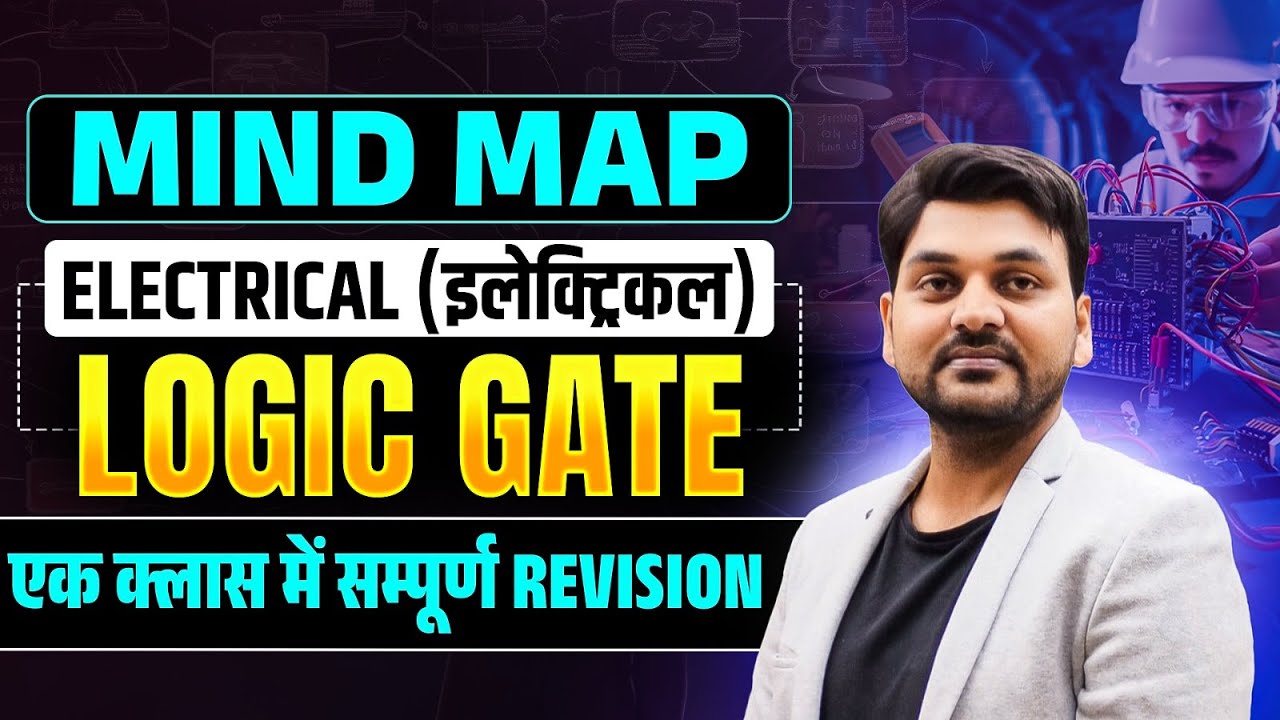Mind Map LOGIC GATE ITI & JE Special | LOGIC GATE fast revision #alp # ...
