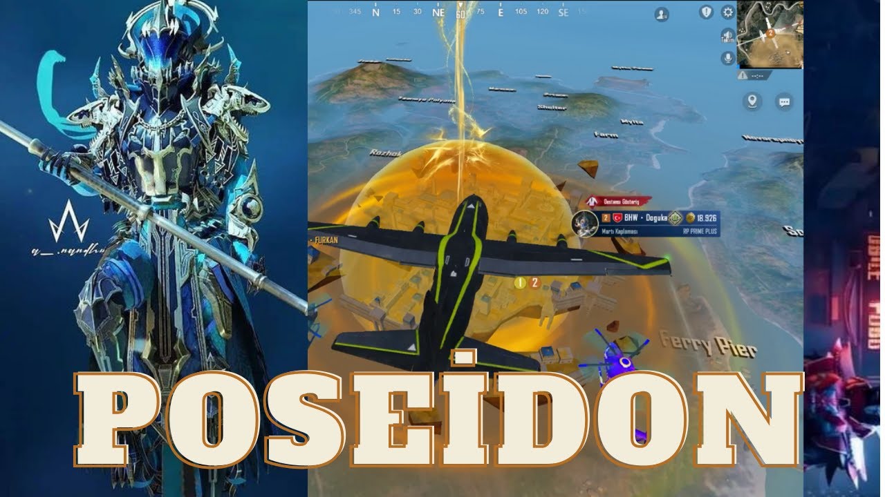 SON GÖRÜNÜŞ Poseidon #pubgmobile #pubg #gaming - YouTube
