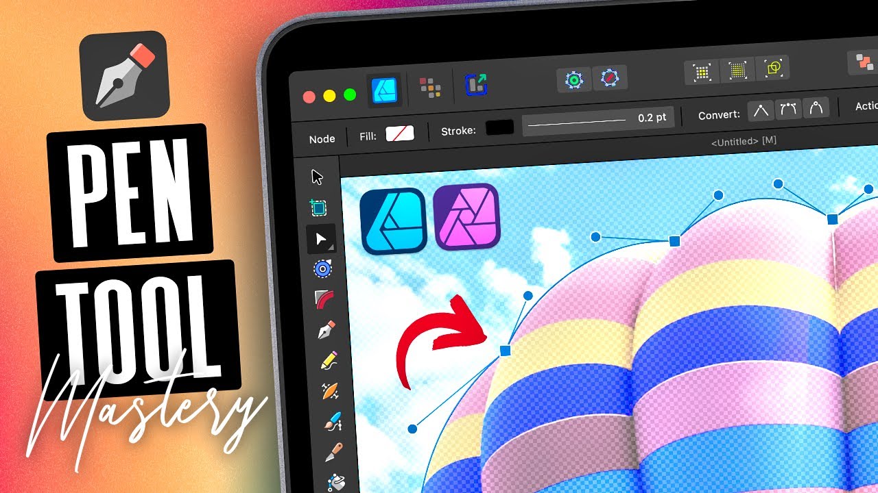 The secret to mastering the Pen Tool in Affinity Designer and Affinity ...