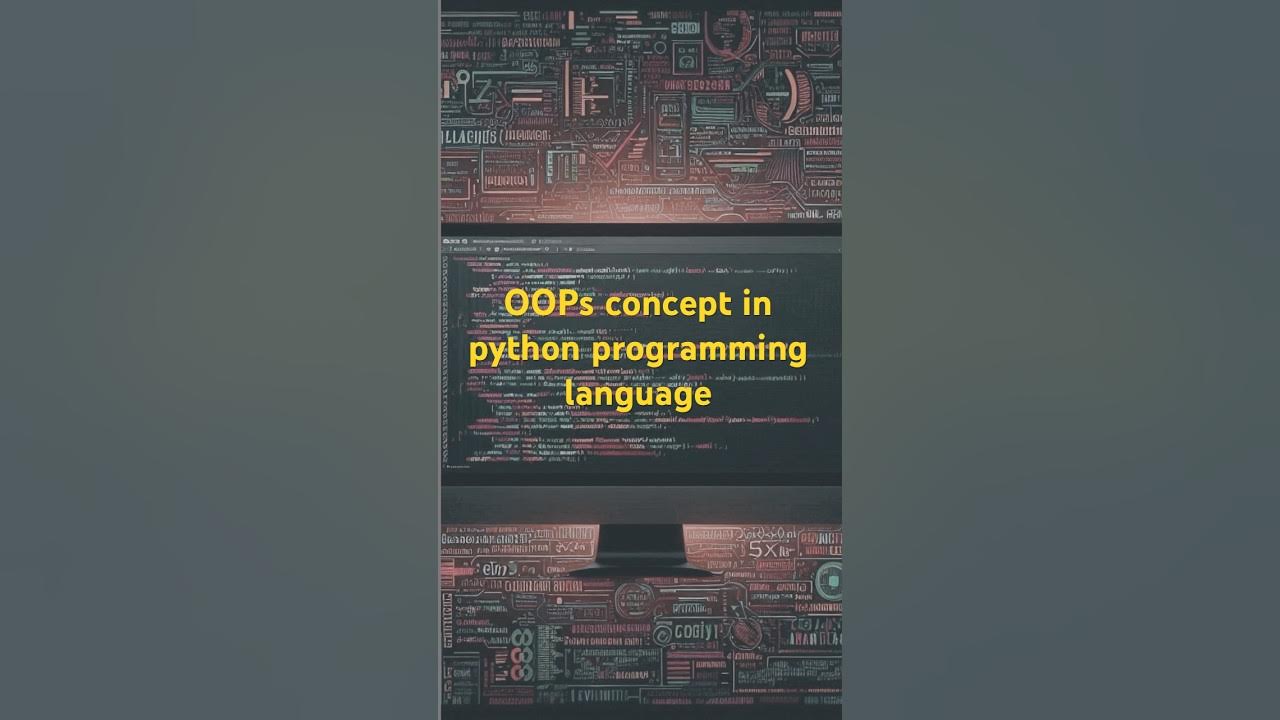 OOPs Concept | Python programming language - YouTube