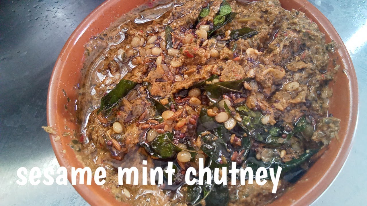 simple & easy chutney with few ingredients mint chutney with flavour of ...