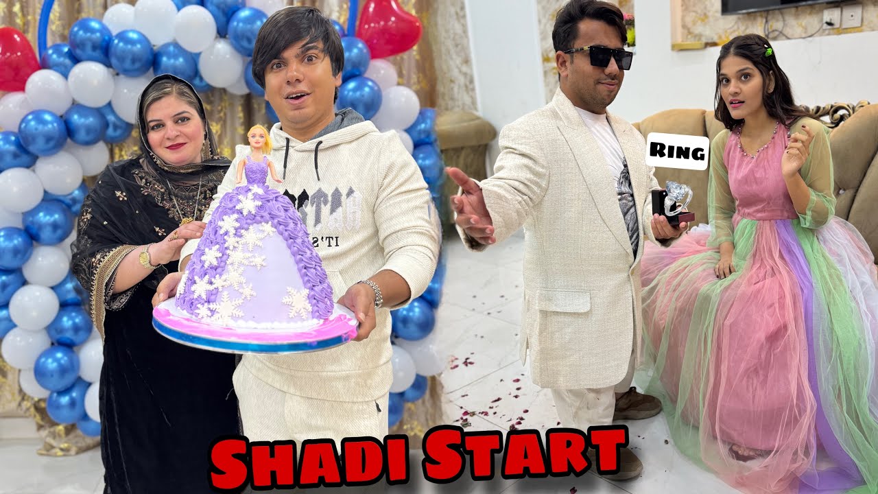 Saba Or Choto Ki Engagement Krwa Di 😍 Shadi Start 🥳 - YouTube