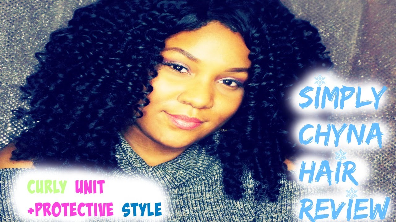 Sexy Big and Curly (Simply Chyna Hair ) - YouTube