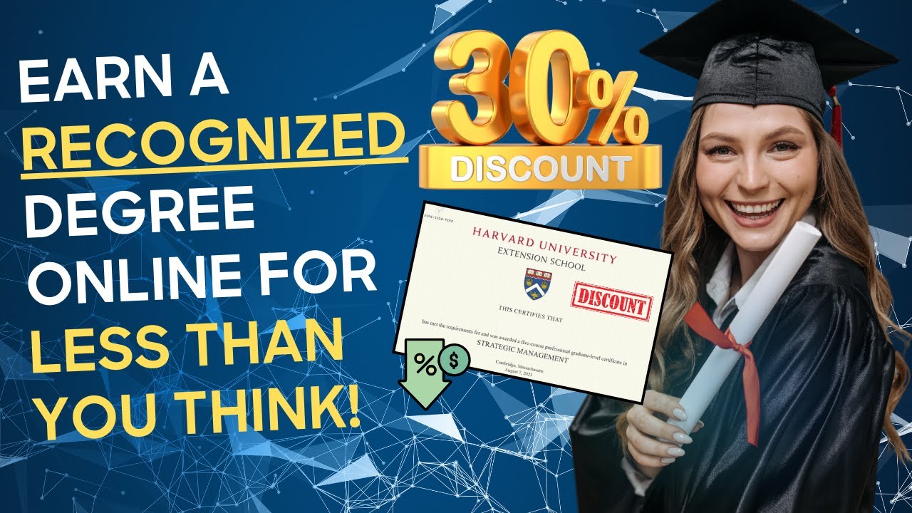 How to get an affordable online degree? - YouTube