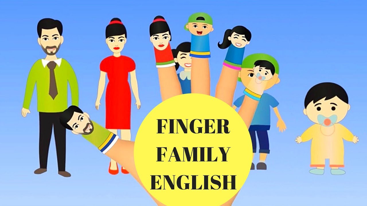 Finger Family - ENGLISH Version - YouTube