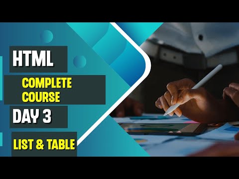 HTML Basics for Absolute Beginners (Day 3)#html - YouTube