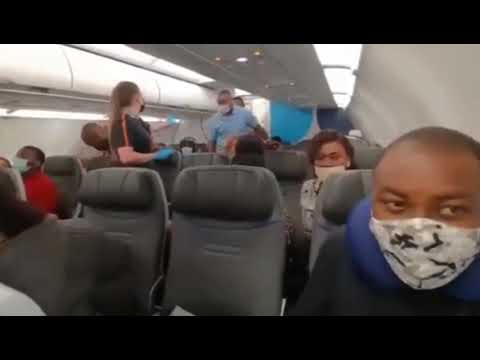 #JetBlue passenger in a #burgerking hat saying the n word | JetBlue ...
