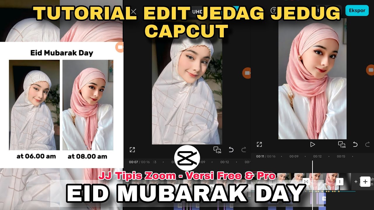Tutorial Edit Jedag Jedug Capcut EID MUBARAK DAY 2025 - YouTube