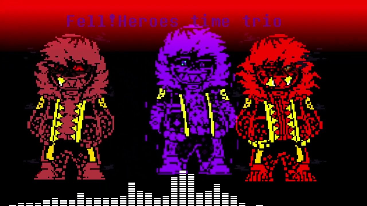 【Animated OST】 Fell!Heroes time trio - Remastered - YouTube