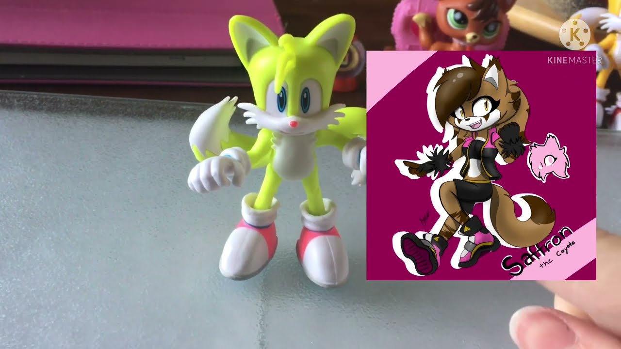 Sonic The Hedgehog custom figure: Saffron the Coyote [ Created by ...