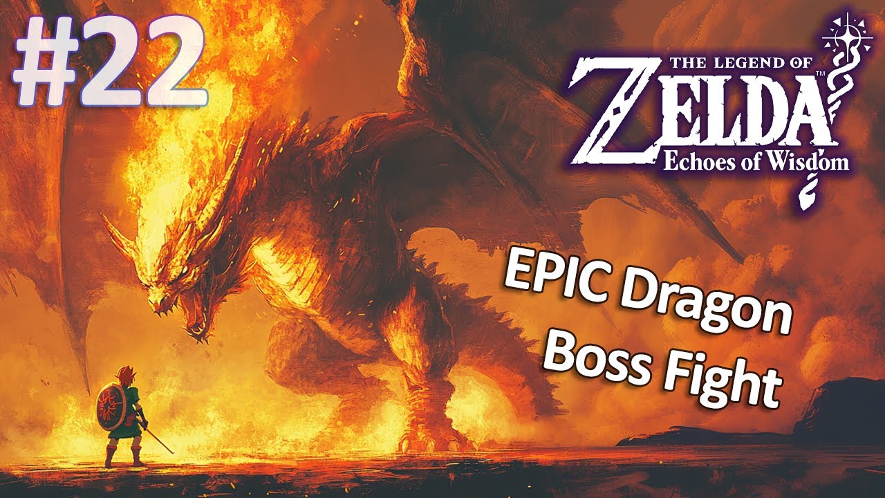 Epic Dragon BOSS Fight in Eldin Volcano Dungeon 🐉🐉 | The Legend of ...