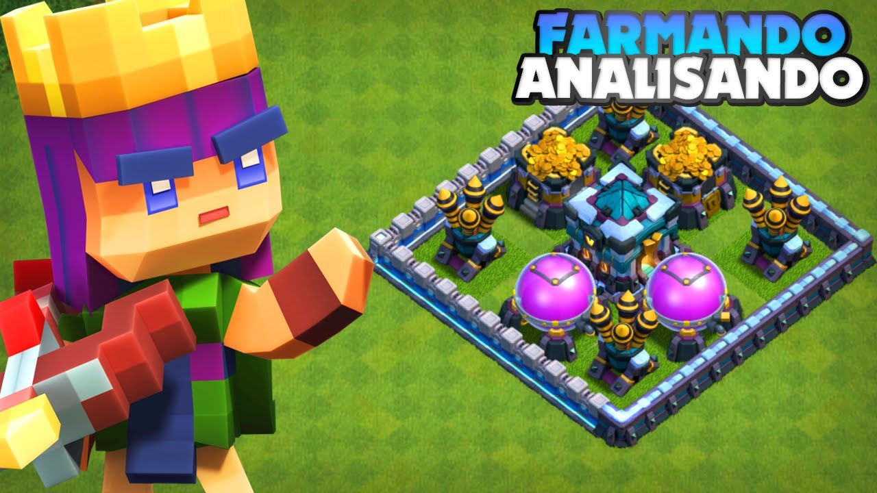 PRIMEIRA LIVE SENDO CV13! FARMANDO MILHÕES NO CV13 E ANALISANDO VILAS ...