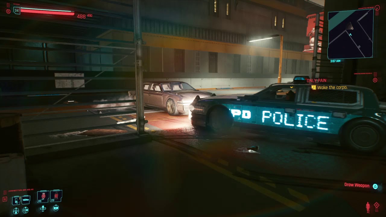 Night City's finest police force - YouTube