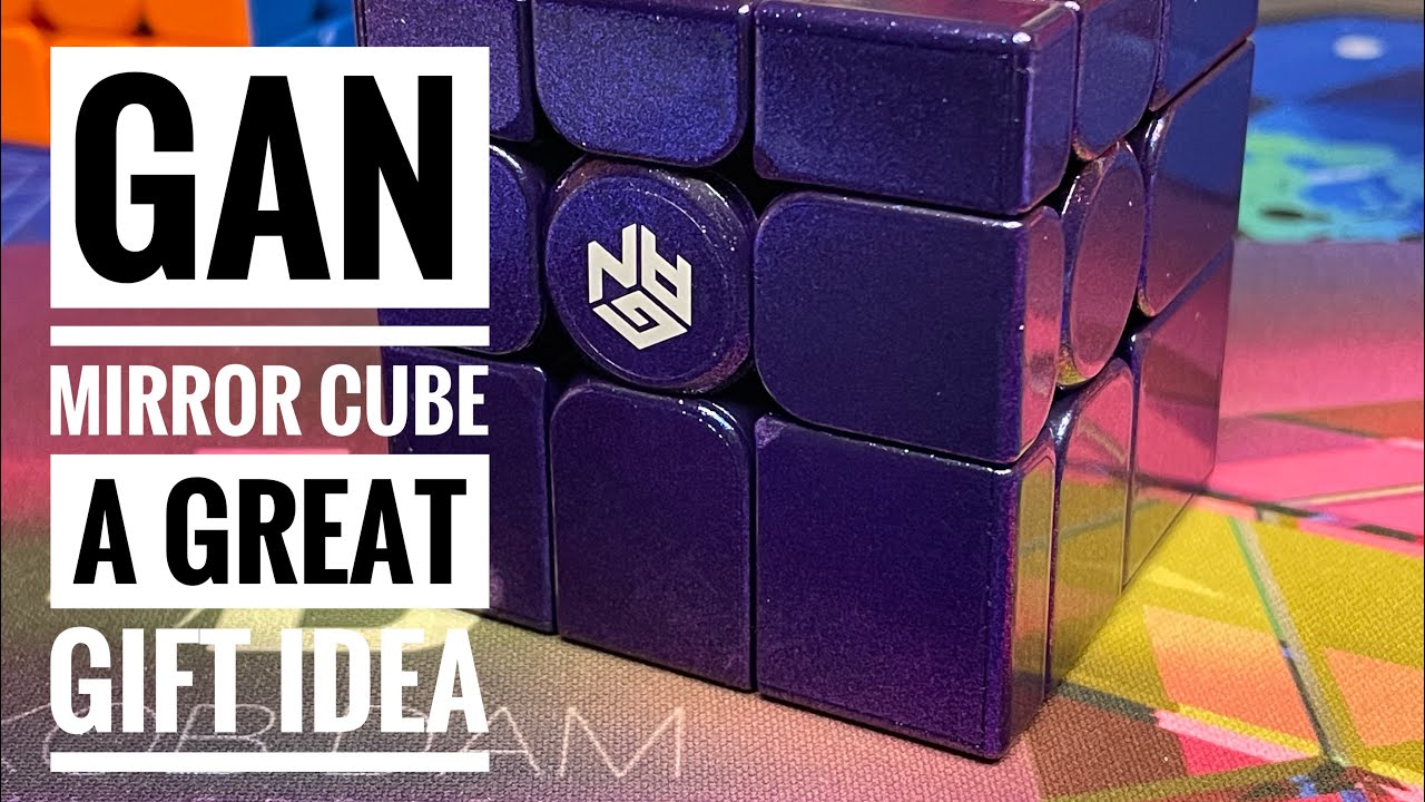 Christmas present idea for a cuber - GAN Mirror Cube (UV) unboxing ...