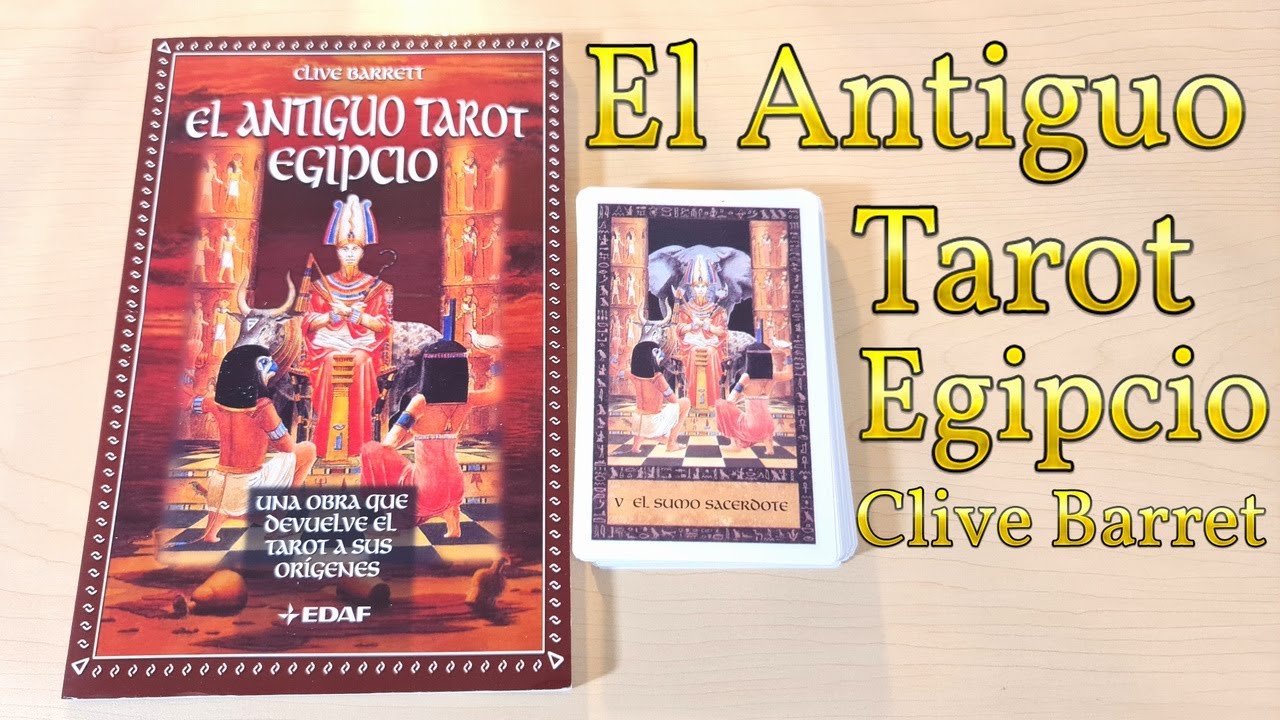 El antiguo tarot egipcio Clive Barret Unboxing Review - YouTube