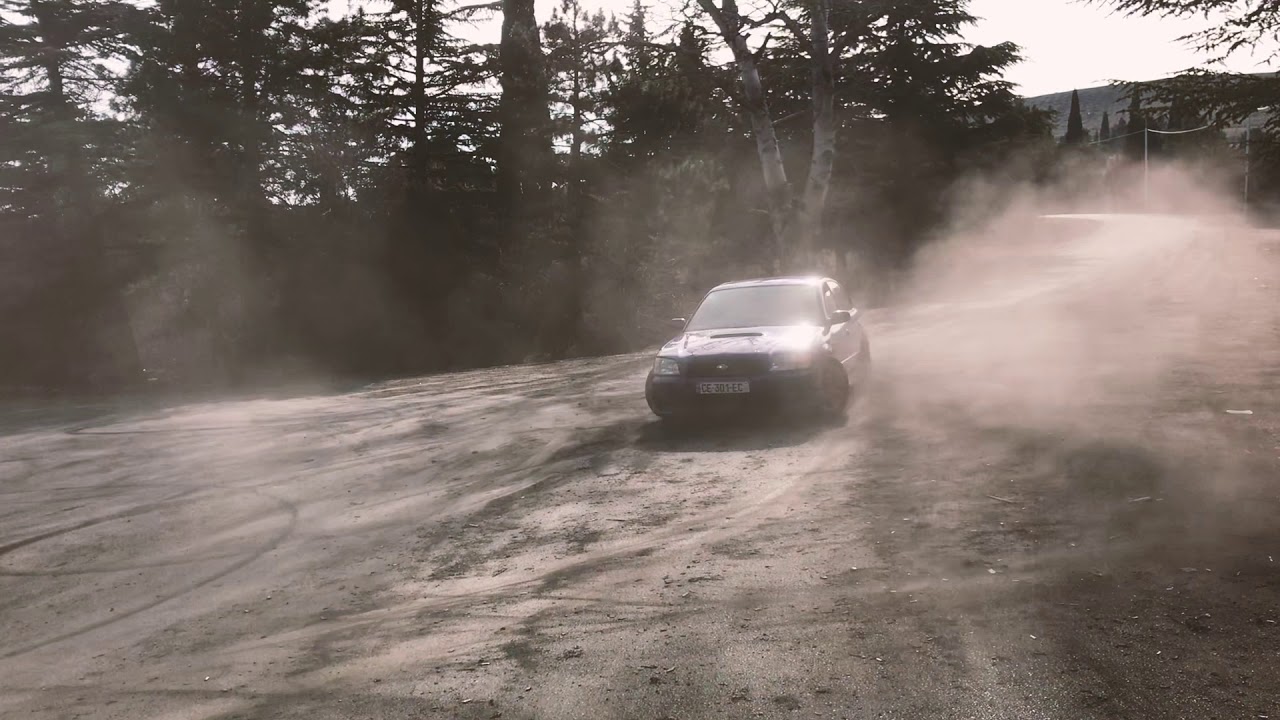 SUBARU Legacy B4 RWD Conversion Test - YouTube