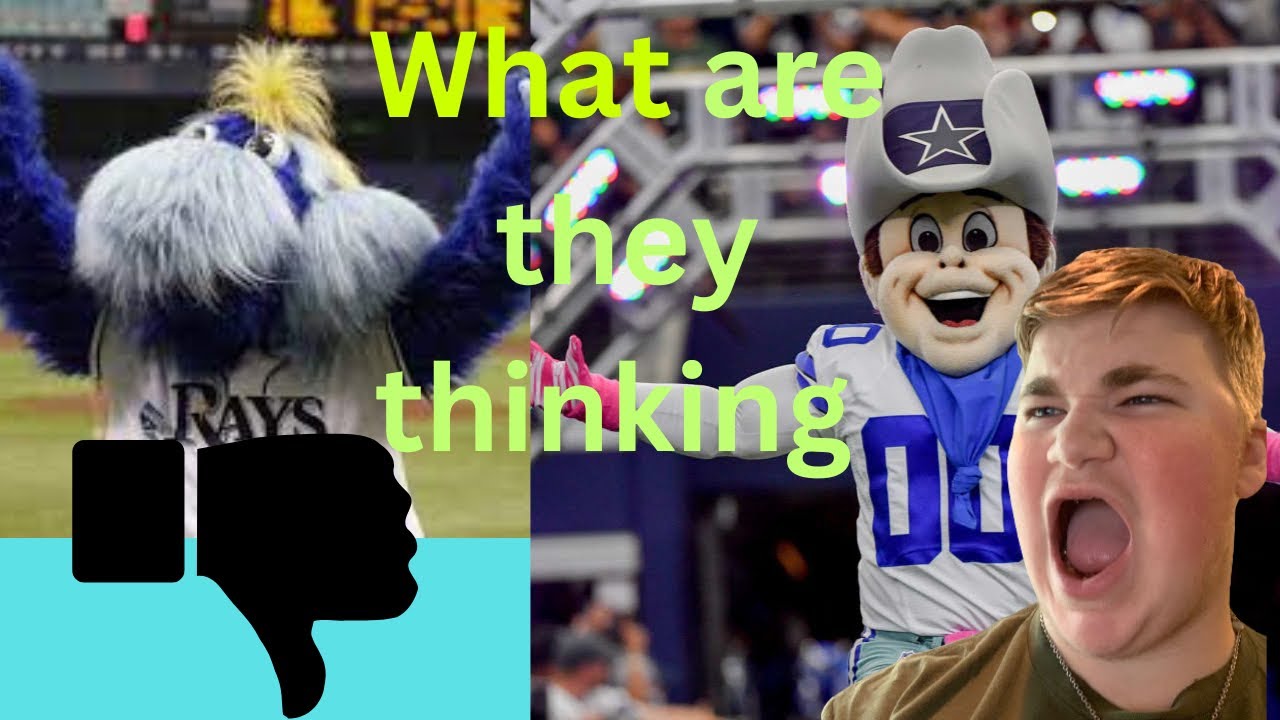Top 5 worst NFL,MLB mascots - YouTube