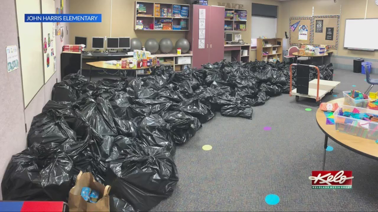 John Harris Elementary makes impressive donation to Feeding South ...
