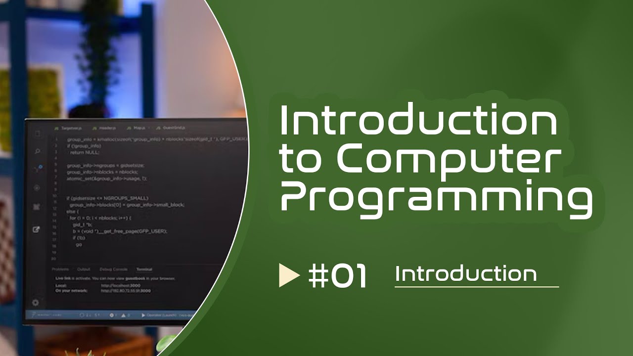 Introduction to Computer Programming 2025 | Day 01 - YouTube