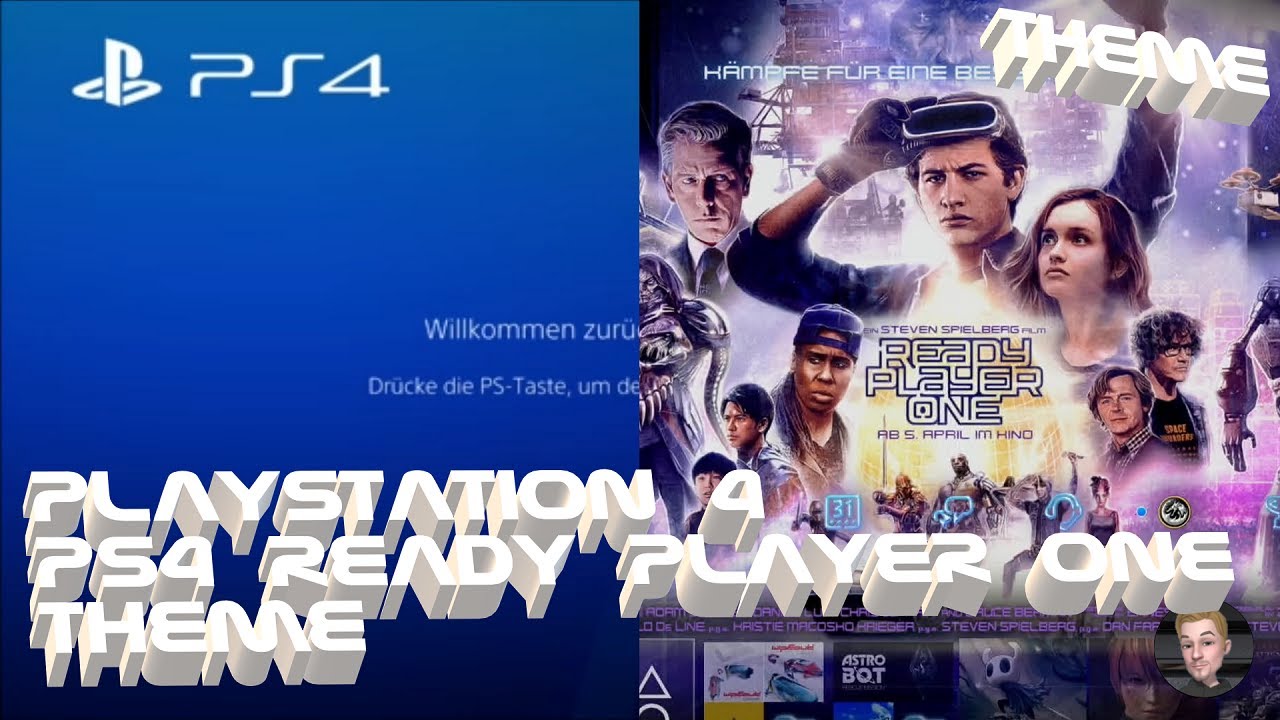 PlayStation 4 - PS4 Ready Player One Theme. Deutsch - YouTube