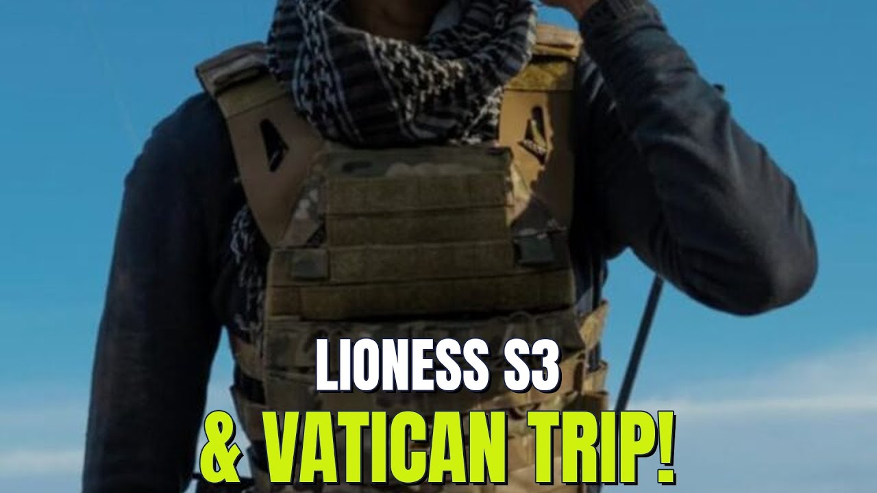 Zoe Saldaña's Vatican Trip & Lioness S3 CONFIRMED! 🔥 - YouTube