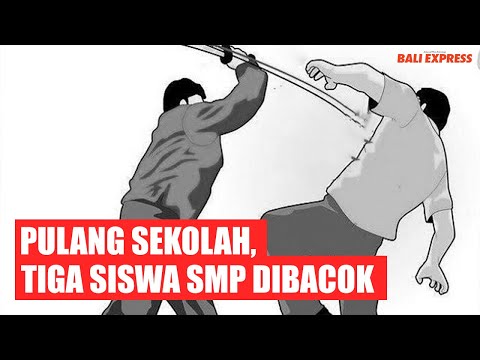 Pulang Sekolah, Tiga Siswa SMP Dibacok