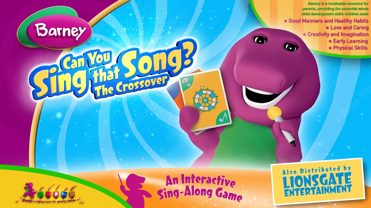 Barney: Can You Sing That Song?: The Crossover V2 - YouTube