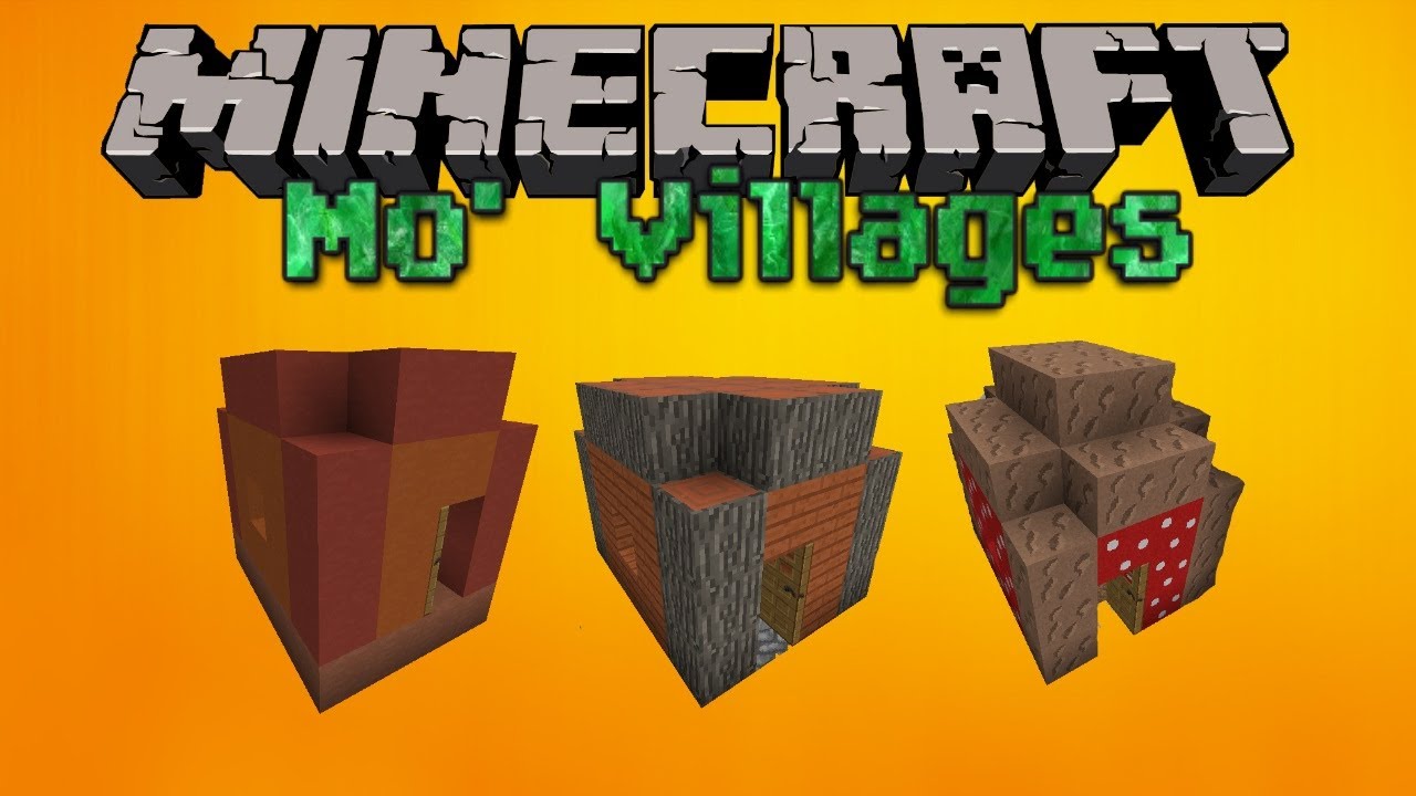 [Mod Monday] New Villages Mod (Mo' Villages) - YouTube