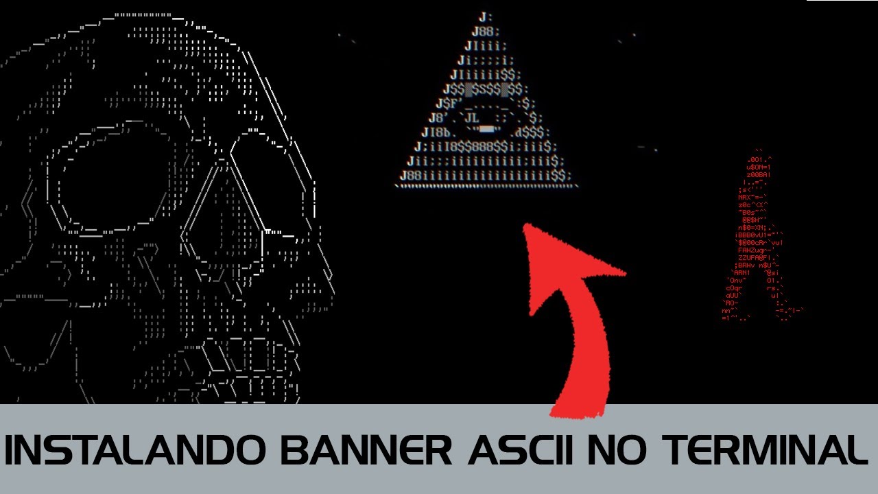 Como colocar o Banner ASCII para terminal - YouTube