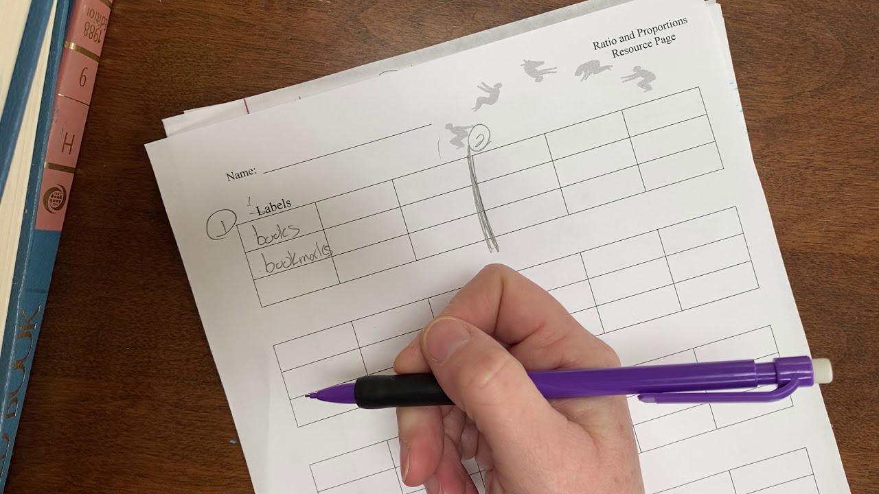 6th grade ratios lesson #1 ratio tables - YouTube