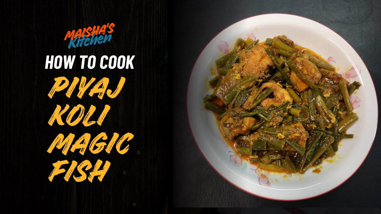 Top Bengali Fish Recipes Using Piyaj Koli | পেঁয়াজ কলি দিয়ে শোল মাছের ...