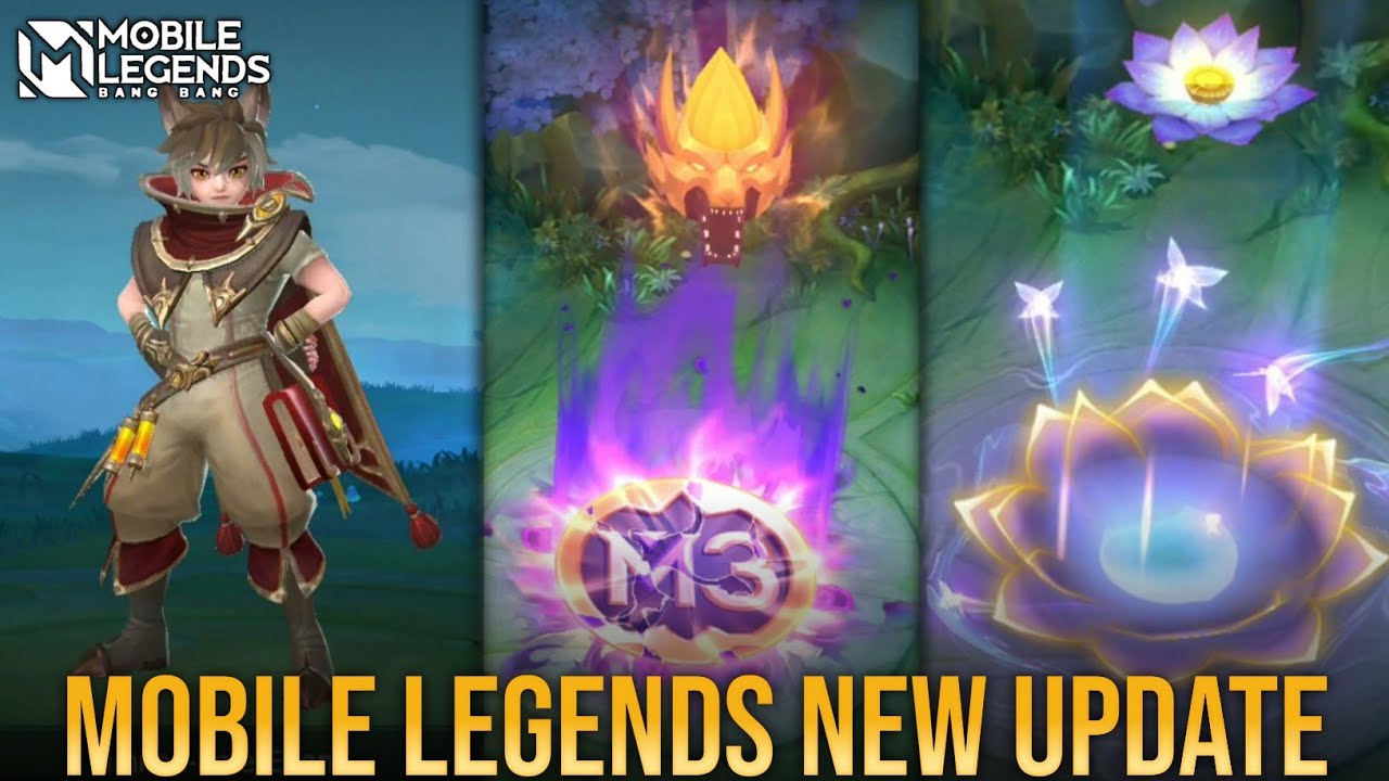 Mobile Legends New Update | Recall Effect Roger M3 | New Painted Skin ...