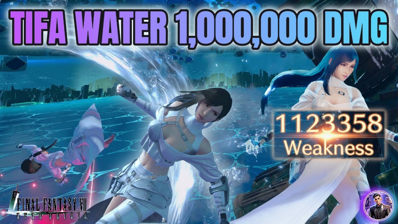 [Final Fantasy 7 Ever Crisis] - 1,000,000 DMG! Tifa Magical Water ...
