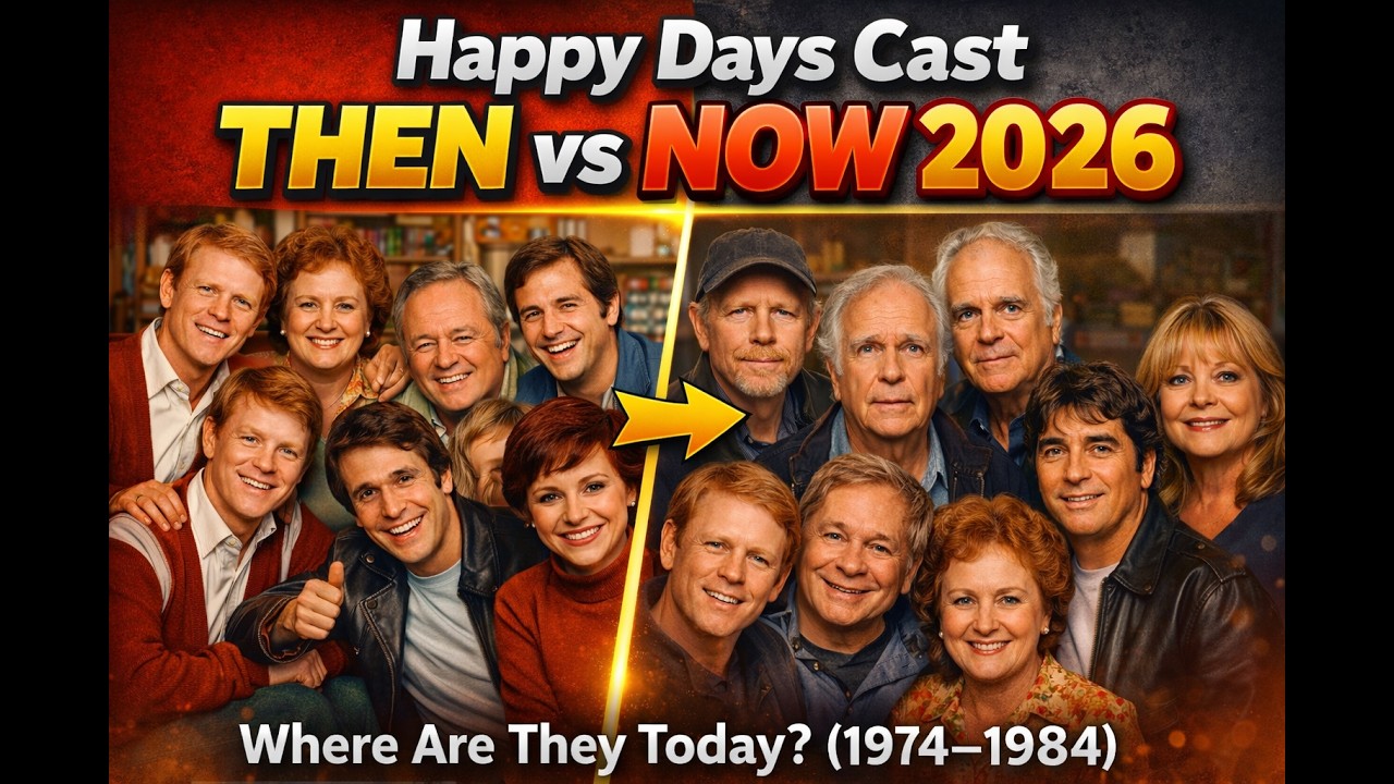 HAPPY DAYS (1974–1984) Cast Then & Now 2026 | Where Are They Today ...