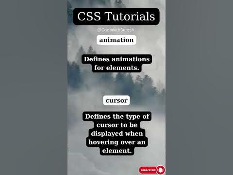 Master CSS: 200 Essential Tags and Properties Explained 22 | Code with Suresh Learn Css ...