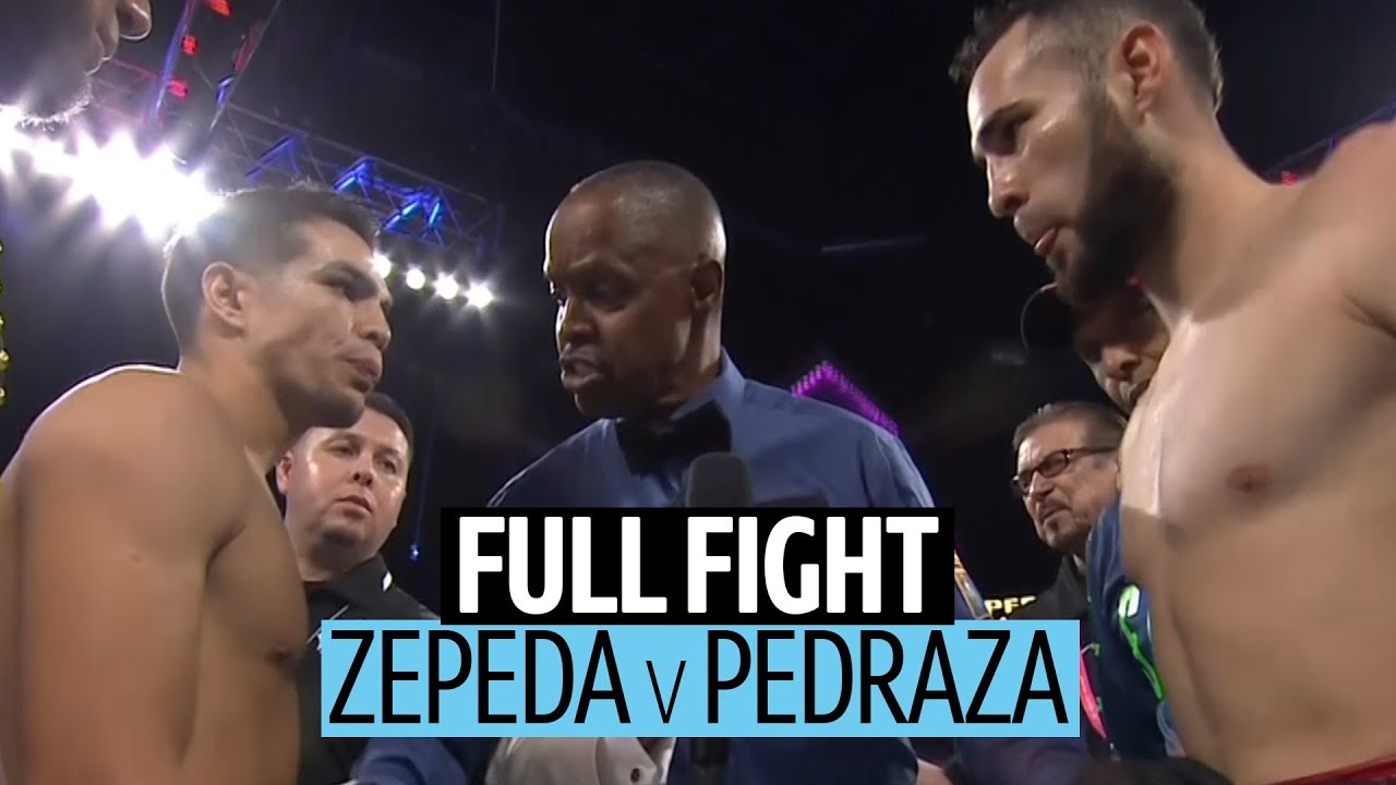 Full fight: Jose Zepeda v Jose Pedraza | Fury v Wallin undercard - YouTube