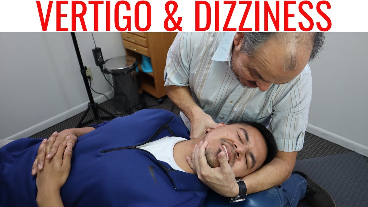 Vertigo & Vision treated by Chiropractor - Part 1/2 - YouTube