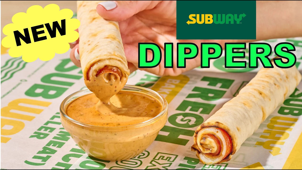 NEW SUBWAY'S DIPPERS - YouTube